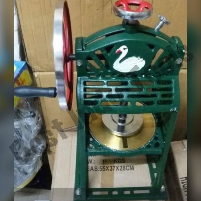 Jual GILINGAN ES SWAN MESIN ALAT SERUTAN PIRING KUNINGAN MANUAL ICE ...