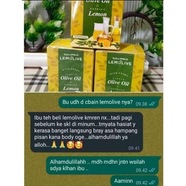Jual LEMOLIVE BY NATURAWORLD ORIGINAL 100% | Shopee Indonesia