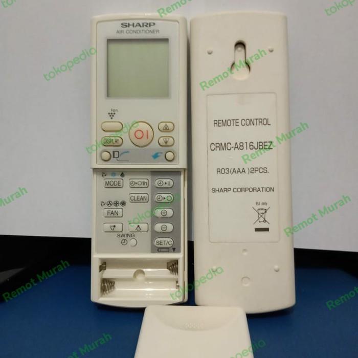 Jual Remote AC Sharp CRMC-A816JBEZ Seken Original | Shopee Indonesia