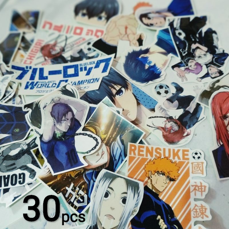 Jual Stiker Blue Lock Anime 30pcs Sticker Anime | Shopee Indonesia