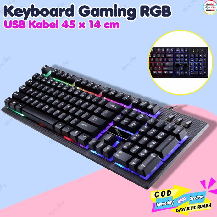 Jual Keybord Gaming RGB G20 Leopard Keyboard RGB | Shopee Indonesia