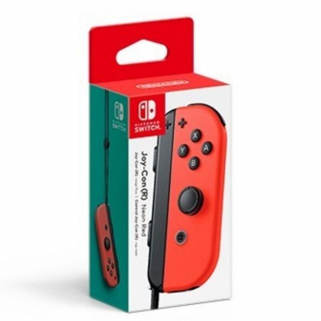 Jual Nintendo Switch Joycon Joy Con Right Neon Red Kanan dan Strap No ...