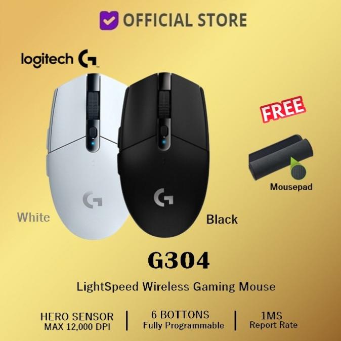 Jual Logitech G304 Lightspeed Wireless Gaming Mouse - Logitech G-304 ...