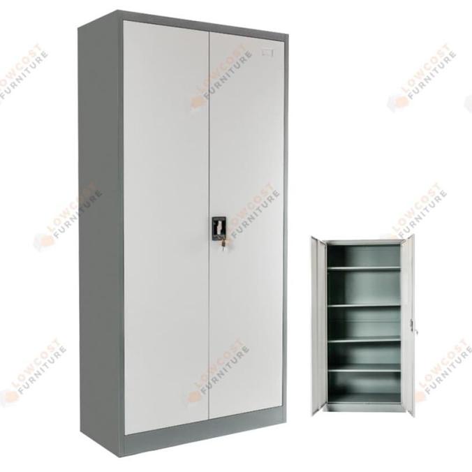 Jual Lemari arsip file kantor besi 2 pintu swing texture | Shopee Indonesia