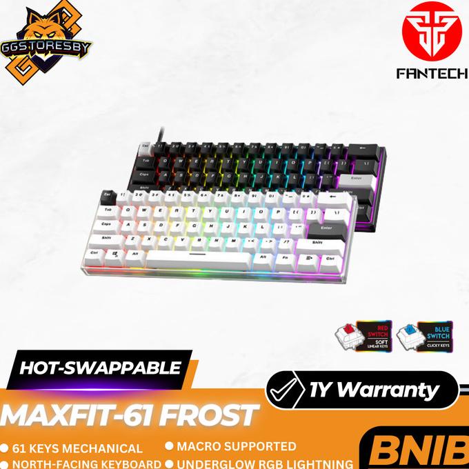 Jual FANTECH MAXFIT 61 FROST HOTSWAP Mechanical Gaming Keyboard ...