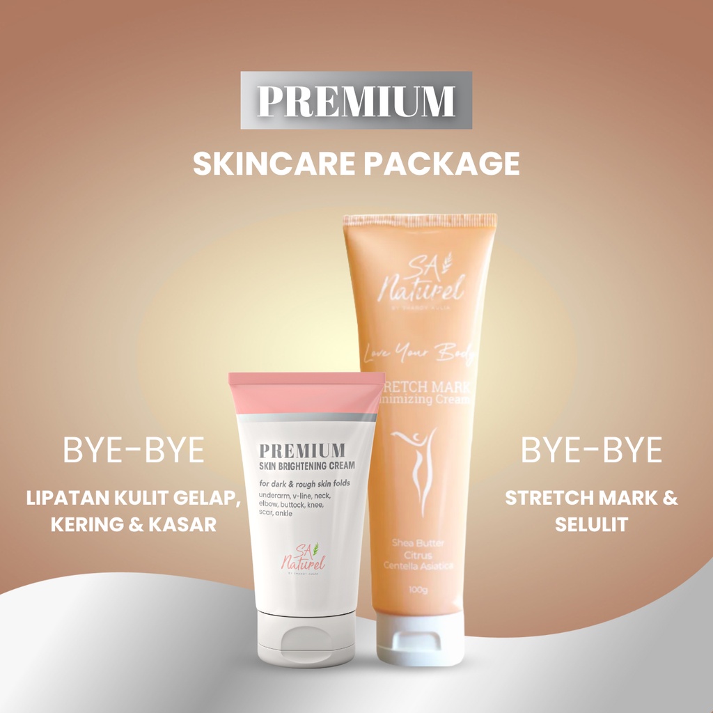 Jual PREMIUM SkinCare Package - PREMIUM Skin Brightening Cream ...
