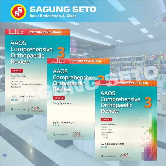 Jual Must Have!! Aaos Comprehensive Orthopaedic Review 3 3Edition / Ortopedi Terbaru | Shopee ...
