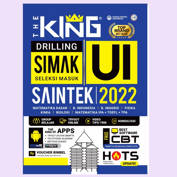 Jual Diskon Spesial Buku Simak Ui 2021 : The King Drilling Simak Ui ... Jual Diskon Spesial Buku Simak Ui 2021 : The King Drilling Simak Ui ...
