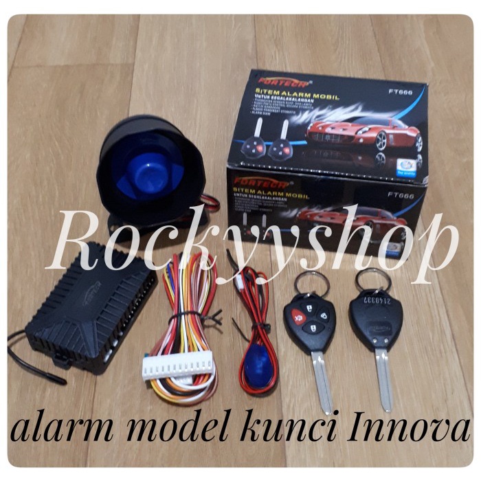 Jual PAKET ALARM MOBIL 5 PINTU REMOTE MODEL KUNCI CENTRAL LOCK DAN ...