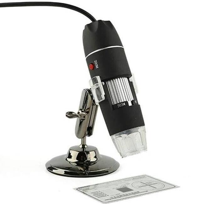 Jual Microscope Digital Usb 50X - 500X Zoom Camera Mikroskop Komponen ...