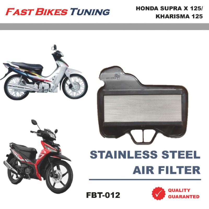 Jual FILTER UDARA HONDA SUPRA X 125 - FILTER UDARA STAINLESS - SARINGAN ...