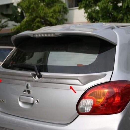 Jual Spoiler Mitsubishi Mirage Plastik Rear Spoiler ABS | Shopee Indonesia