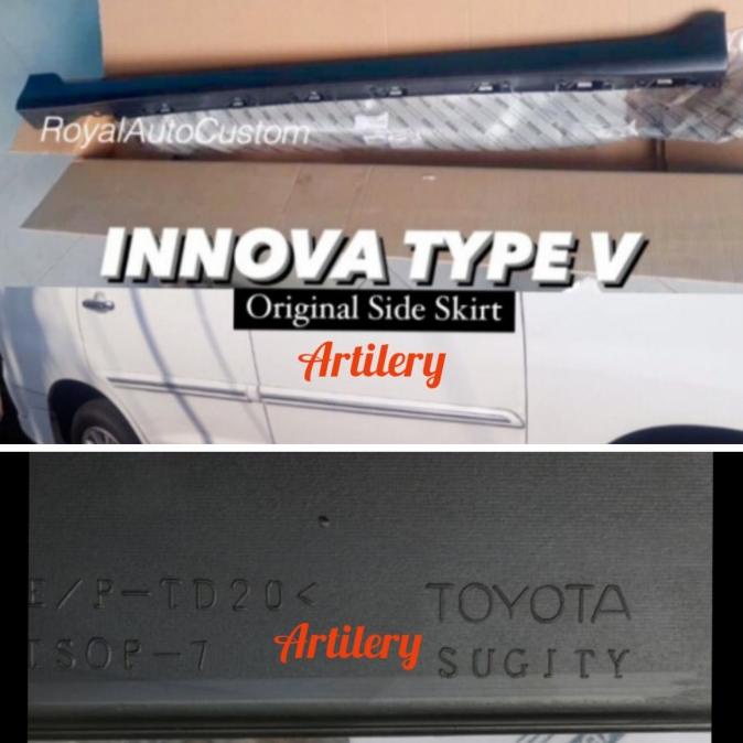 Jual Side Skirt Innova Tipe V Original | Shopee Indonesia