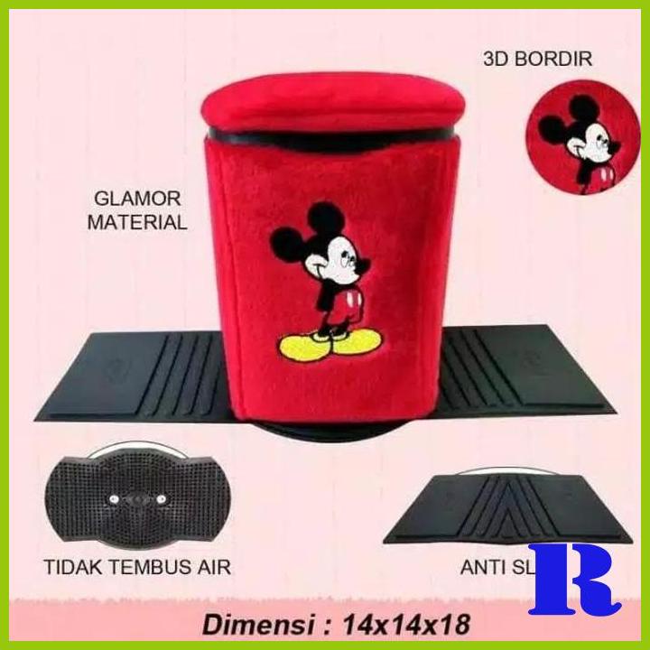 Jual TEMPAT SAMPAH MICKEY MOUSE TEMPAT SAMPAH KARAKTER LUCU AKSESORIS ...