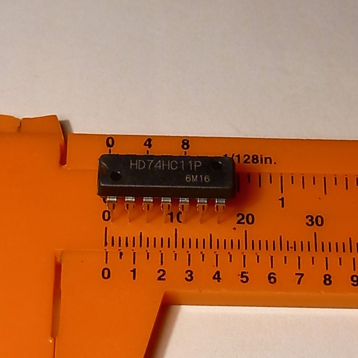 Jual KR04993 IC 7411 74HC11 HD74HCT11 Triple 3 Input AND Gate logic gate | Shopee Indonesia