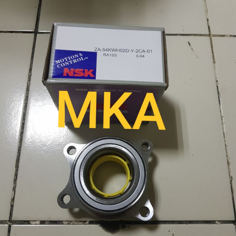 Jual BEARING RODA DEPAN HIACE COMMUTER ZA-54KWH02D-Y-2CA-01 NSK ...