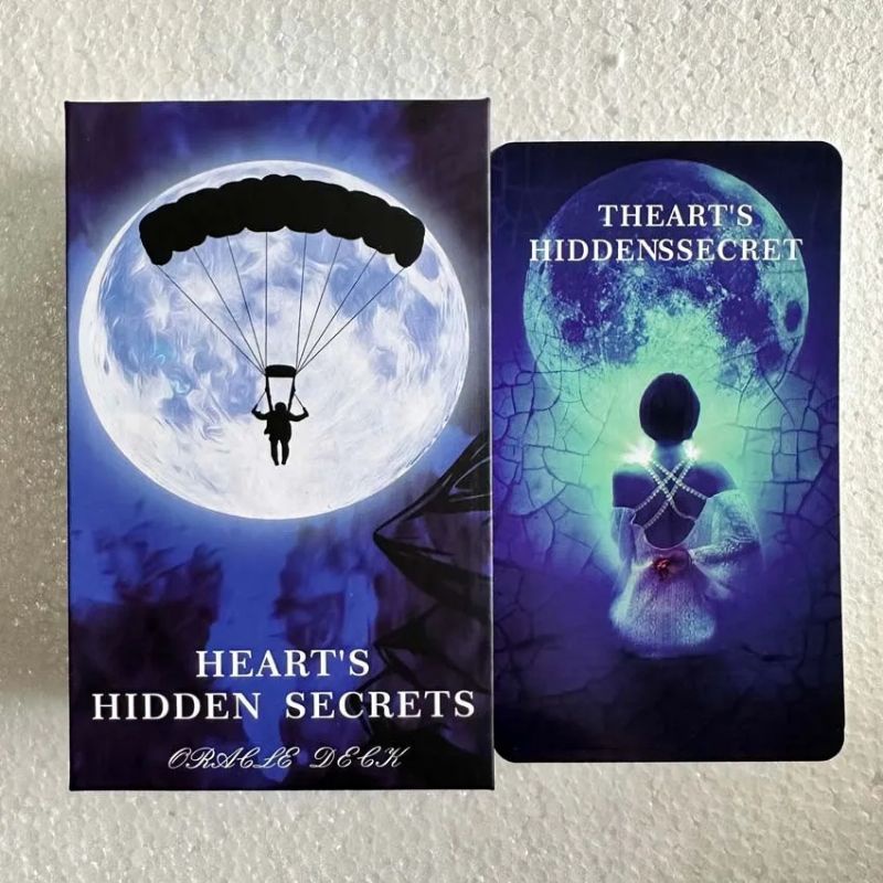 Jual Heart's Hidden Secrets Oracle Hardcase 12x7cm tanpa guide paper ...