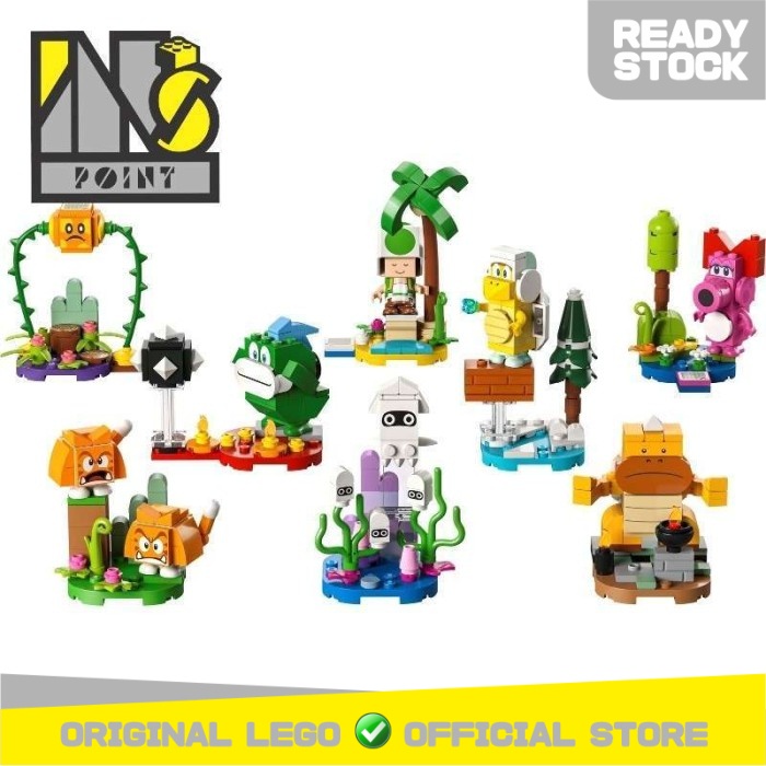 Jual LEGO 71413 - Super Mario - Character Packs Series 6 - Complete (8 ...