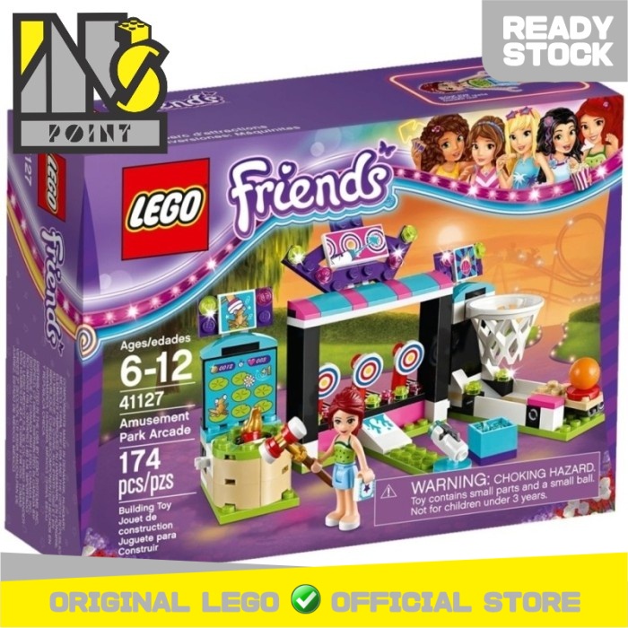 Jual LEGO 41127 - Friends - Amusement Park Arcade | Shopee Indonesia