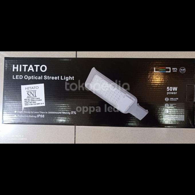 Jual Lampu Jalan Led 50 Watt.Pju Led 50W Lampu Jalan 50 Watt Sni Hitato ...