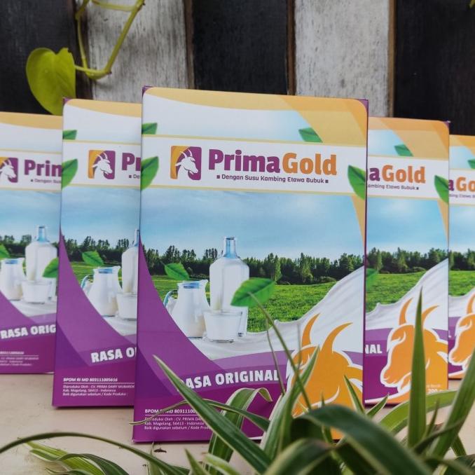 Jual Paket 10 Box Susu Kambing prima Gold Etawa 200Gr ---NEW ...