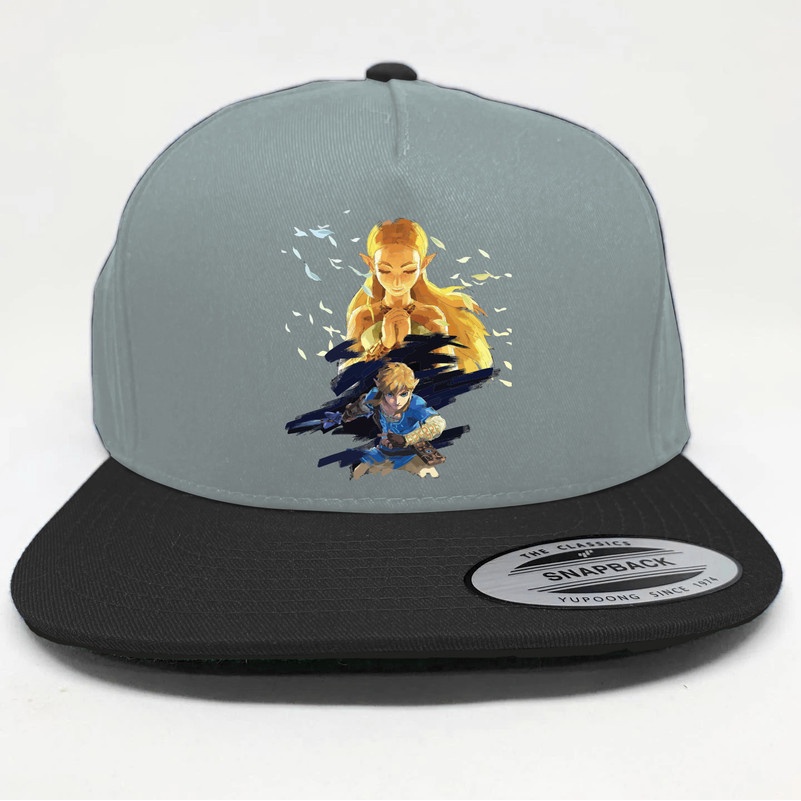Jual Topi Snapback Legend of Zelda Link Breath of the wild | Shopee ...