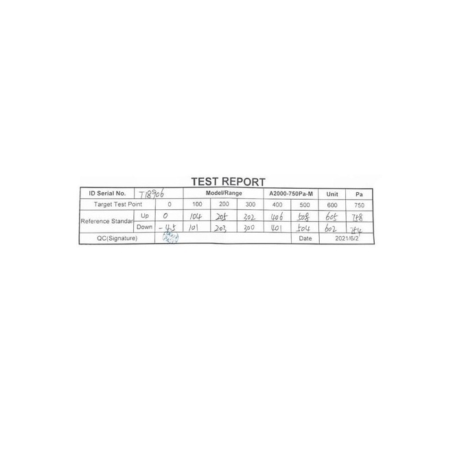 Jual Produk Asli Magnehelic Differential Pressure Gauge 0-750Pa ...