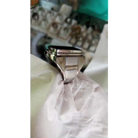 Jual emban ikat ring monel super doff handmade | Shopee Indonesia