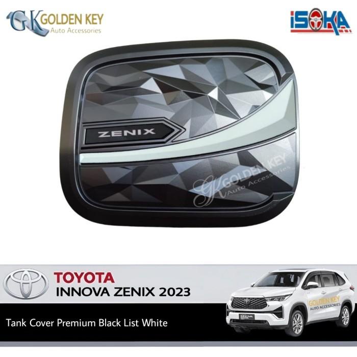 Jual Tank Cover Innova Zenix 2023 Tutup Tangki Bensin Premium Black ...