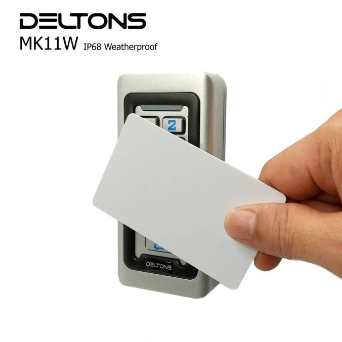 Jual Stand Alone Pin Card Access Control Reader Electronic Lock Deltons ...