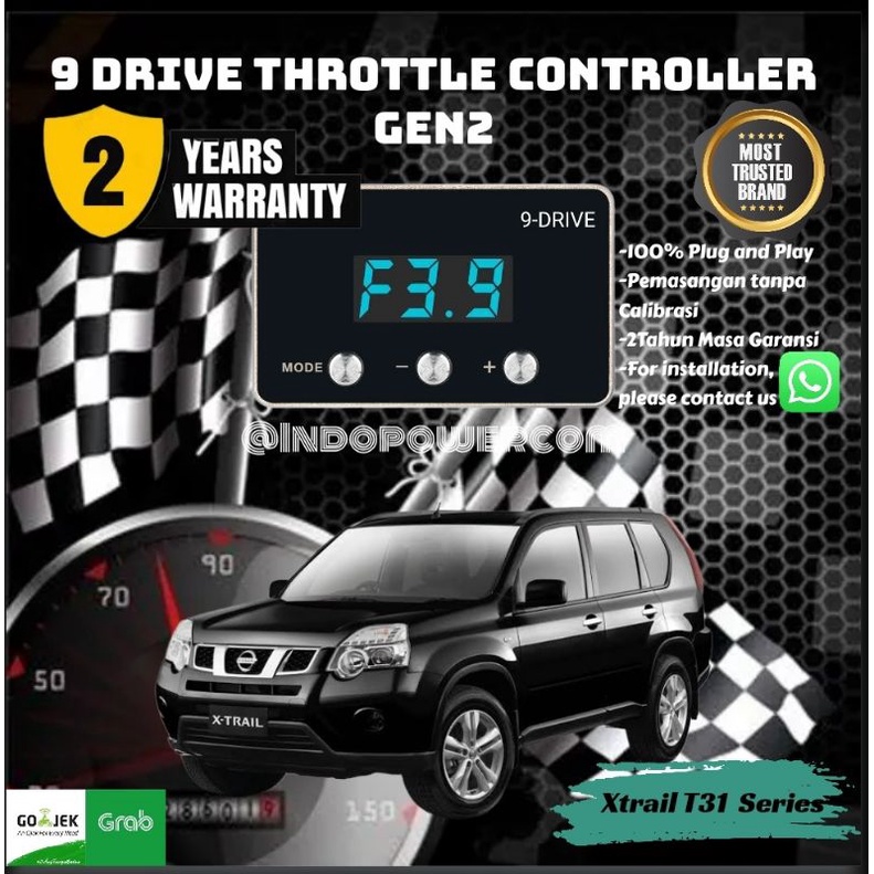 Jual 9 Drive Throttle Controller Nissan Xtrail T31 Series Remap ECU ...