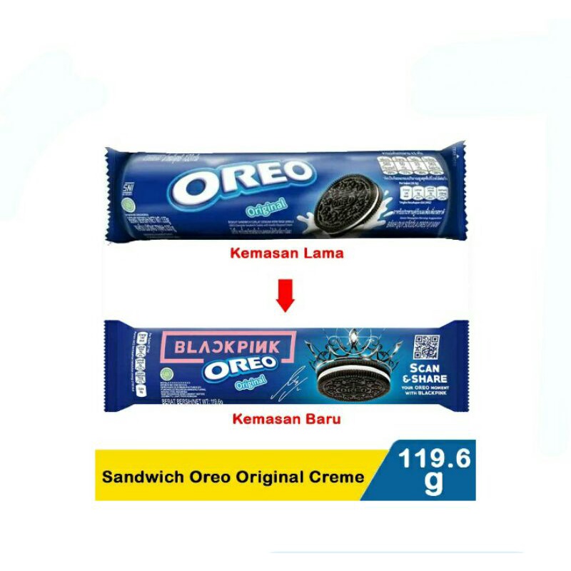 Jual Kraft Sandwich Oreo 119.6G | Shopee Indonesia