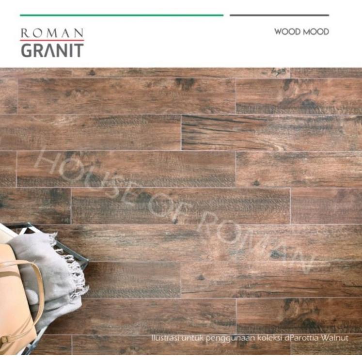 Jual Pro sale Granit Roman (Wood Mood) 15x90 dParotia Series / Lantai ...