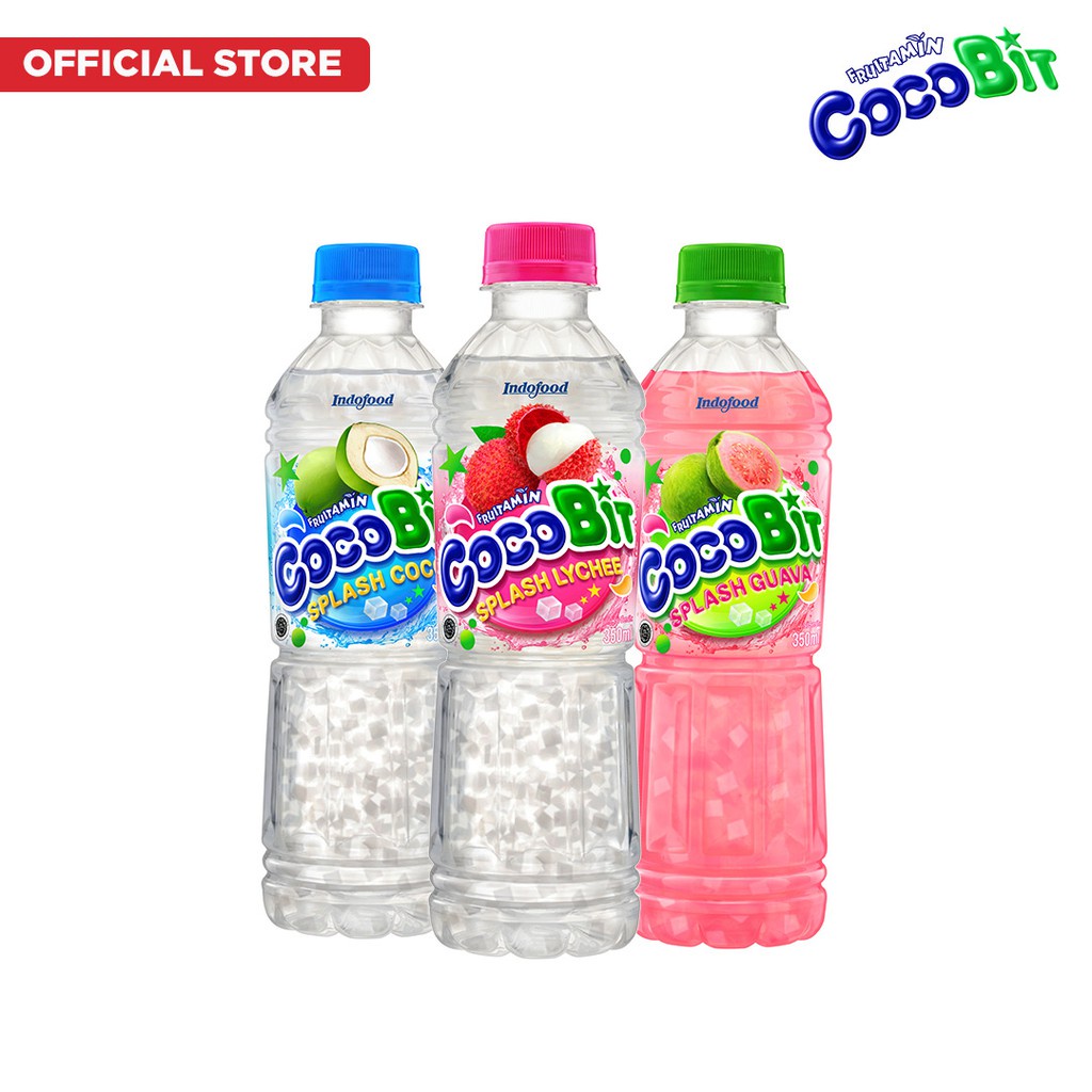 Jual Fruitamin Cocobit Lychee + Coco + Guava 350 ml | Shopee Indonesia