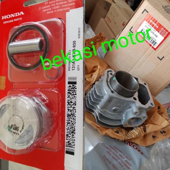 Jual Piston Ring Seher Set Cylinder Blok Honda Vario Karbu 110 Original | Shopee Indonesia