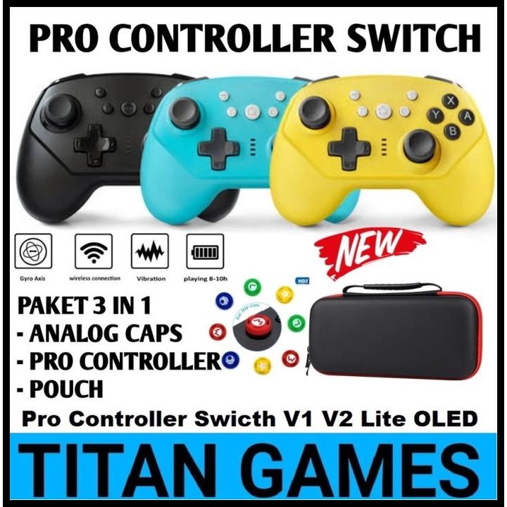 Jual Wireless Controller Switch Oled V1 V2 Lite Pro Controller Switch Pc | Shopee Indonesia