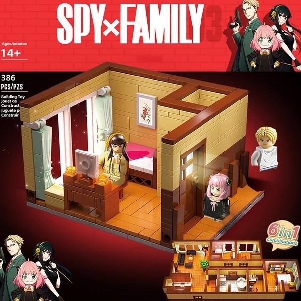 Jual Promo!!! Lego Anime Spy X Family Loid Yor Anya Forger Room House ...