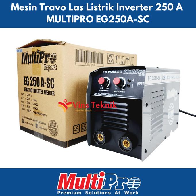Jual Mesin Las Listrik 250A MULTIPRO EG 250 A SC Inverter Travo EG250 MMA | Shopee Indonesia