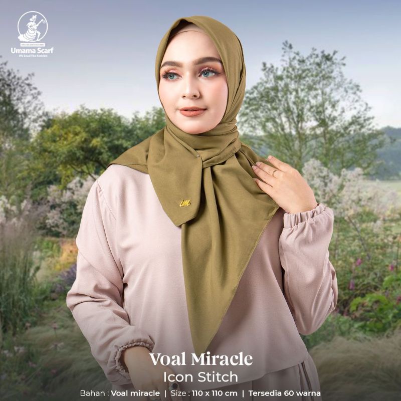 Jual ( new produk ) VOAL MIRACLE icon stitch | Shopee Indonesia