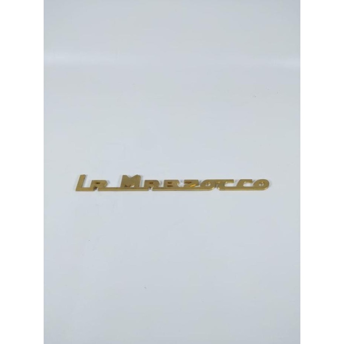 Jual *****] [CUCI GUDANG] LA MARZOCCO SPECHT DESIGN Emblem Logo Brass ...