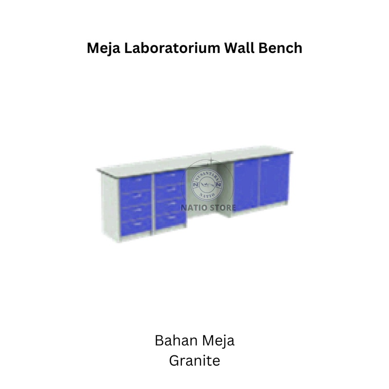 Jual Meja Laboratorium Wall Bench Granite | Shopee Indonesia