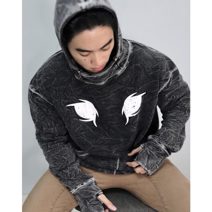Jual DREAMBIRDS WATCHER VI PULLOVER HOODIE (WASHED) | Shopee Indonesia