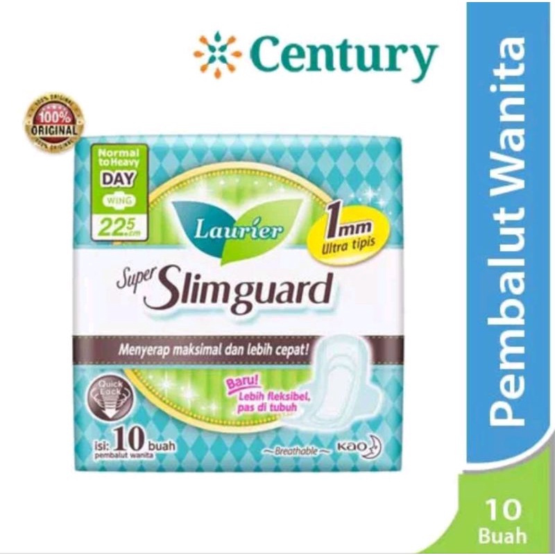 Jual Laurier Super SlimGuard Day / Laurier Slim Guard Night / Pembalut ...