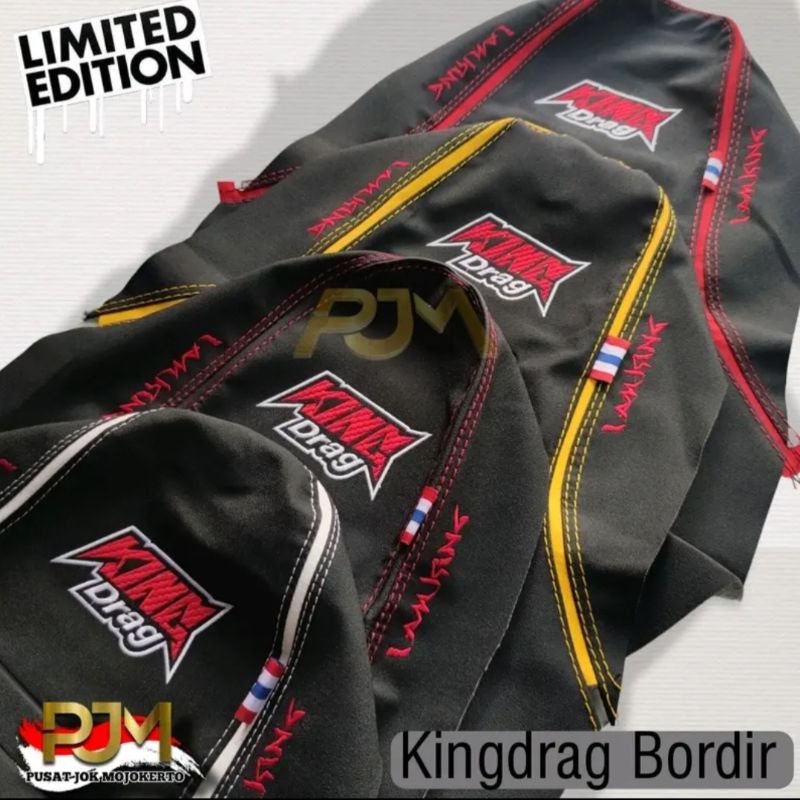 Jual Kulit Jok Motor King Drag Bordir Terbaru | Shopee Indonesia