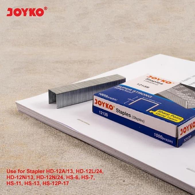 Jual Joyko Heavy Duty Staples Isi Refill Stapler Hekter Besar Jilid 1213S | Shopee Indonesia
