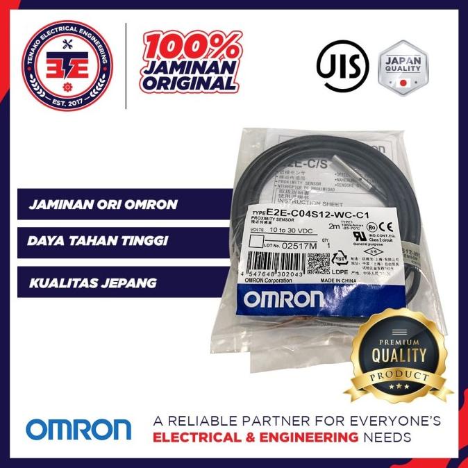 Jual Proximity Sensor M4 Omron E2E-C04S12-WC-C1 | Shopee Indonesia