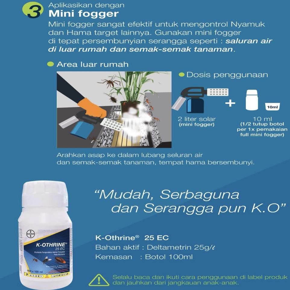Jual K-Othrine 25 Ec - Bayer - Insektisida Obat Fogging Nyamuk - 1 ...
