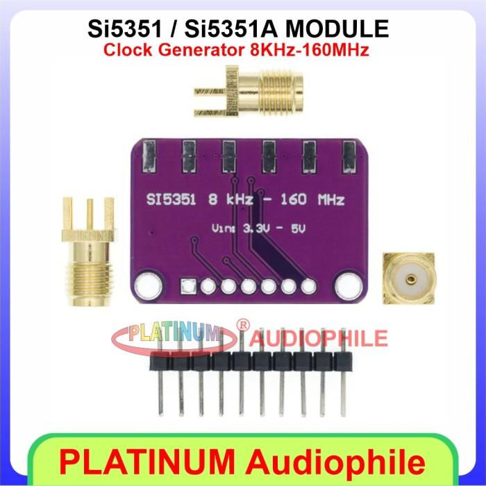 Jual Si5351 Si5351A Signal Clock Generator 8Khz-160Mhz Modul Si5351 ...