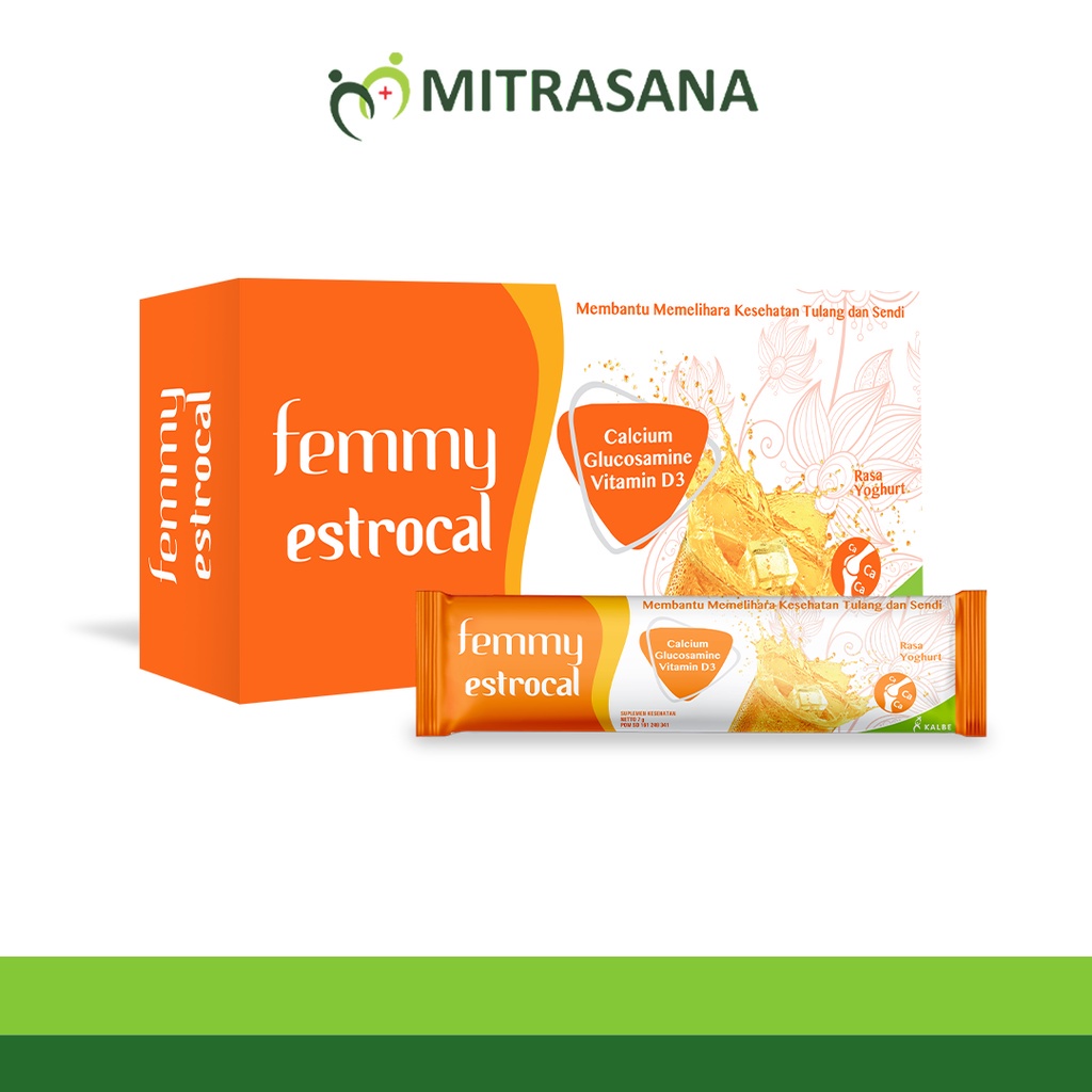 Jual Femmy Estrocal Stickpack 12 Sachet x 7 Gram - Membantu Kesehatan ...