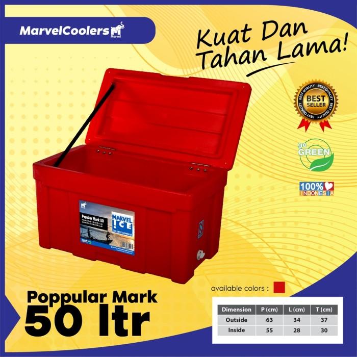Jual Cooling Cooler Box Ice 50 / 60 Liter L / Cool Box / Marvel Tanaga ...
